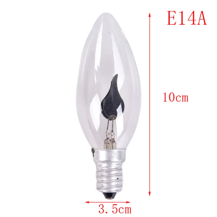 E27 E14 LED Burning Candle Light Fire Effect Decorative Flame Flame ...