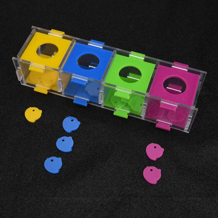 Parrot Puzzle Training Intellectual Development Color Separation Coin ...