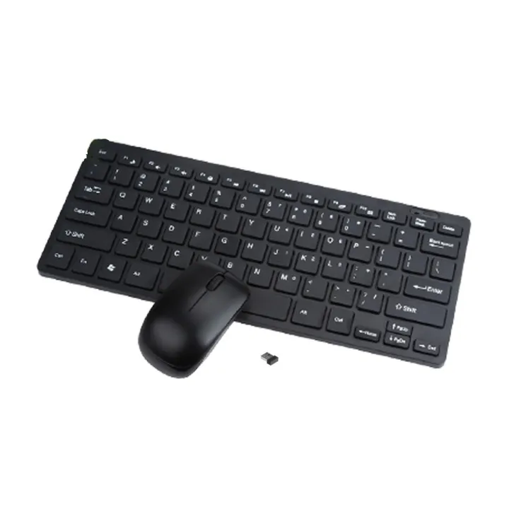 Wireless Keyboard Mouse Mini.2.4G Wireless Keyboard and Mouse Combo ...