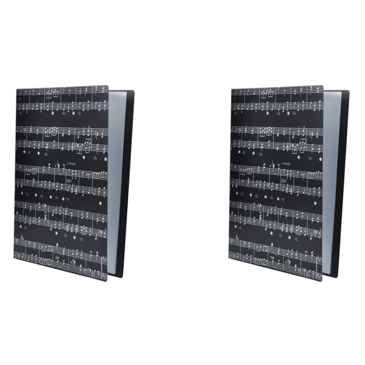 2X Music Sheet File Paper Storage Folder Documents Holder Blank Sheet ...