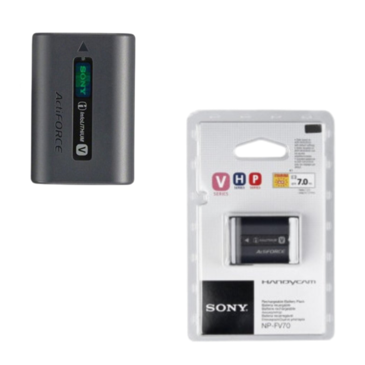 Sony NP-FV70 1960mAH V-Series Rechargeable High Capacity Battery Pack Info-Lithium Li-ion ...
