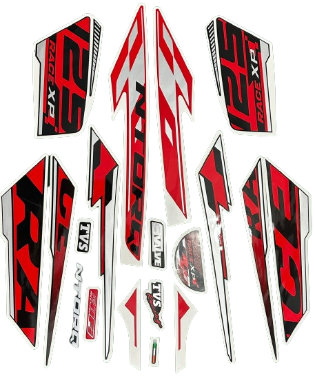 Tvs Ntorq 125 Xp Race Edition Full Sticker Kit | Daraz.lk