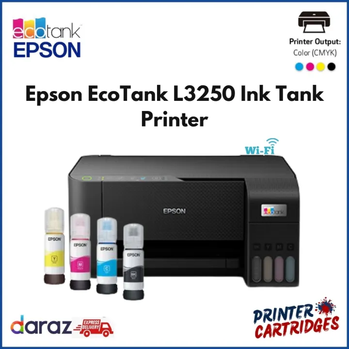Epson L3250 EcoTank Ink Tank Printer| Printer Cartridges.lk | Best Price in Sri Lanka | Daraz.lk