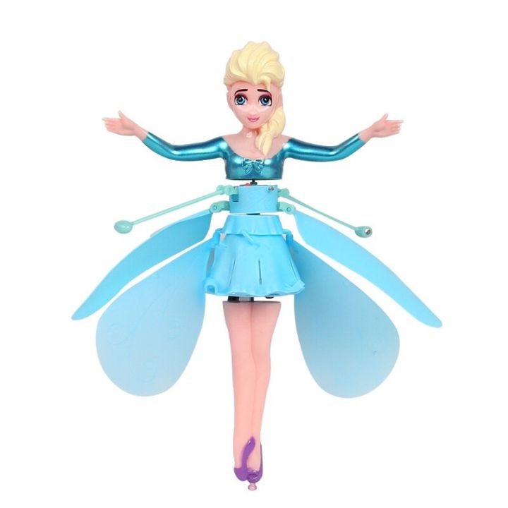 Elsa Toy Frozen Princess Fairy Magical Flying Suspended Control ...