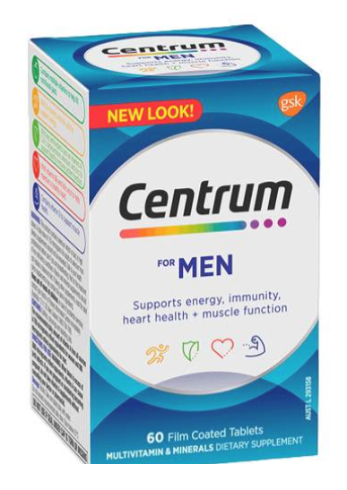 Centrum For Men – Multivitamins 60 Tablets | Daraz.lk