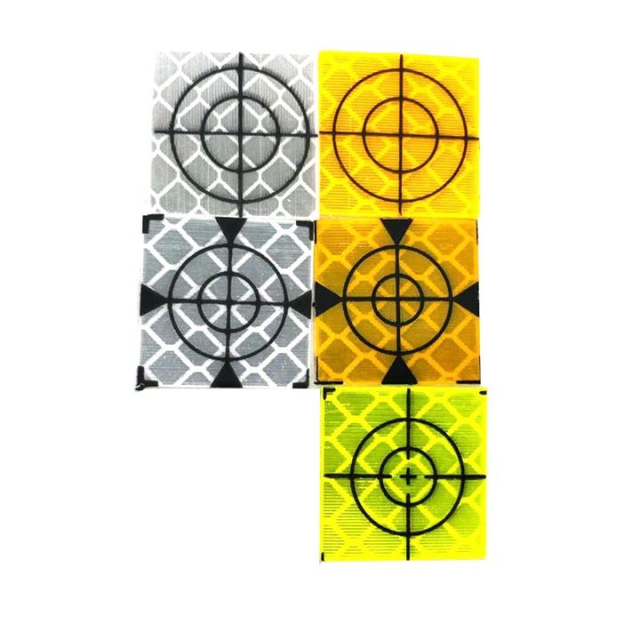 Promotion 100pcs 20*20mm All Colors Reflector For Total Surveying ...
