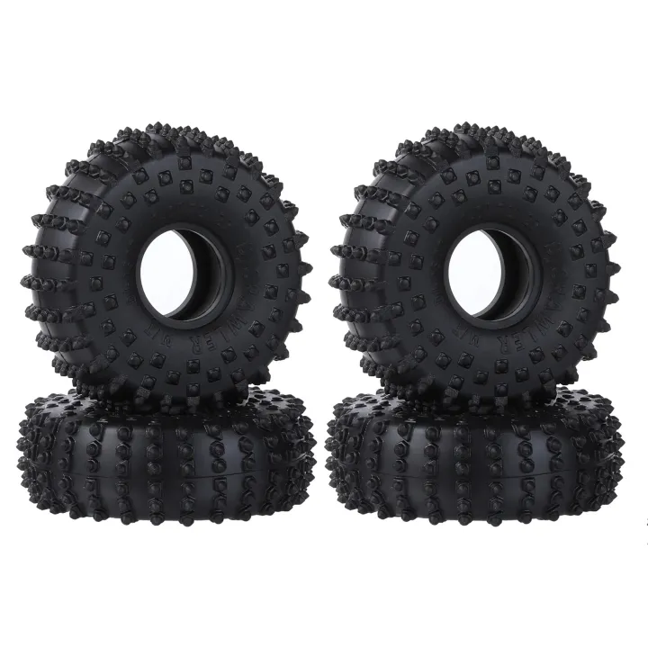 DC 1 inch Tires Super Soft 72*27mm Pin tires 1/24 RC Crawler Truck Car ...