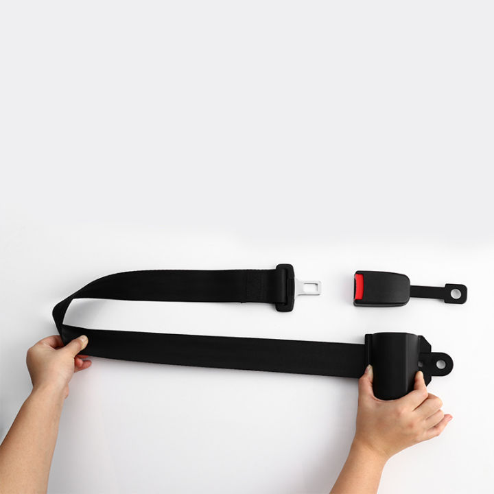 Car Auto Bus Seat Safety Belt Lap 2 Point Adjustable Retractable ...