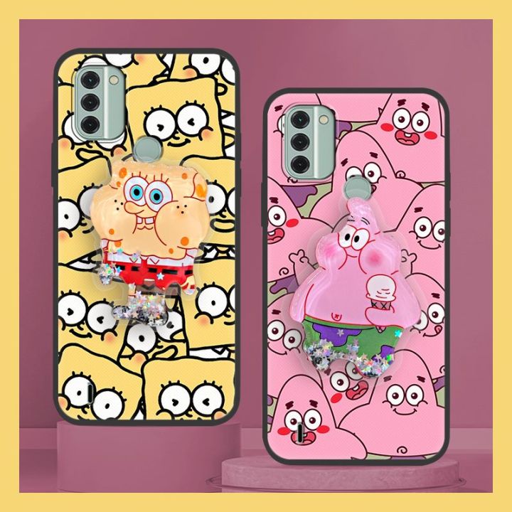 quicksand Cartoon Phone Case For Nokia C31/TA-1511 Glitter Durable ...