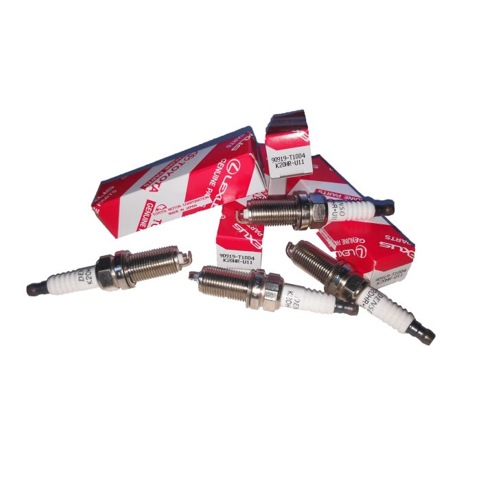 Spark Plug For Hilux Fortuner (4 piece) OEM 90919-T1004 DENSO K20HR-U11 ...