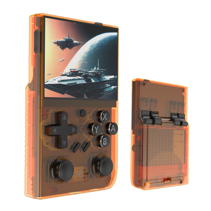 R35Plus Retro Video Game Console 3.5In IPS Screen Handheld Game Console ...