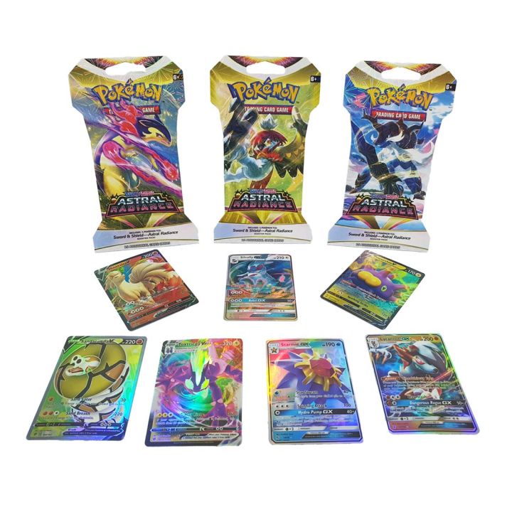 30Pcs Pokemon Cards Booster Pack 2022 (Astral Radiance) 3 Packs (A ...