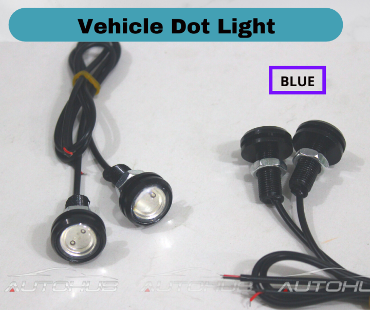 2pcs Eagle Eye LED Light for car interior, bodykit -Blue | Daraz.lk