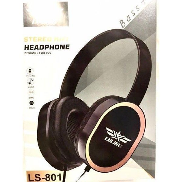 LELISU LS-801 Stereo HIFI Headphone | Daraz.lk
