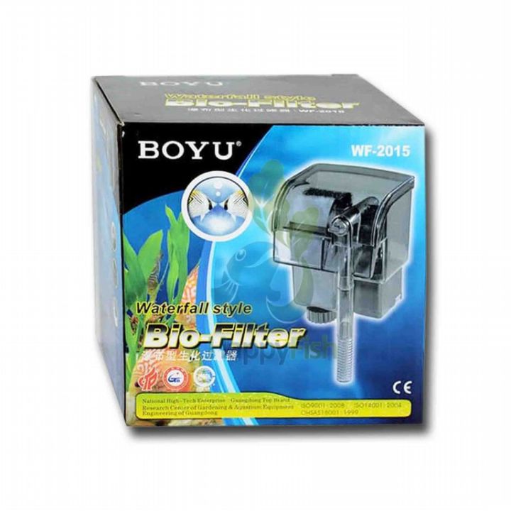 BOYU WF-2015 Hang On Power Aquarium Filter Hanging Filter WF2015 WF ...