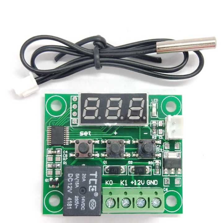 5 Pcs Of W1209 Digital Thermostat Temperature Control Switch