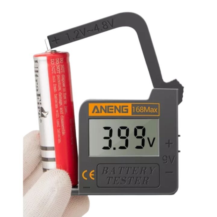 ANENG 168Max Digital Universal Lithium Battery Capacity Load Analyzer ...