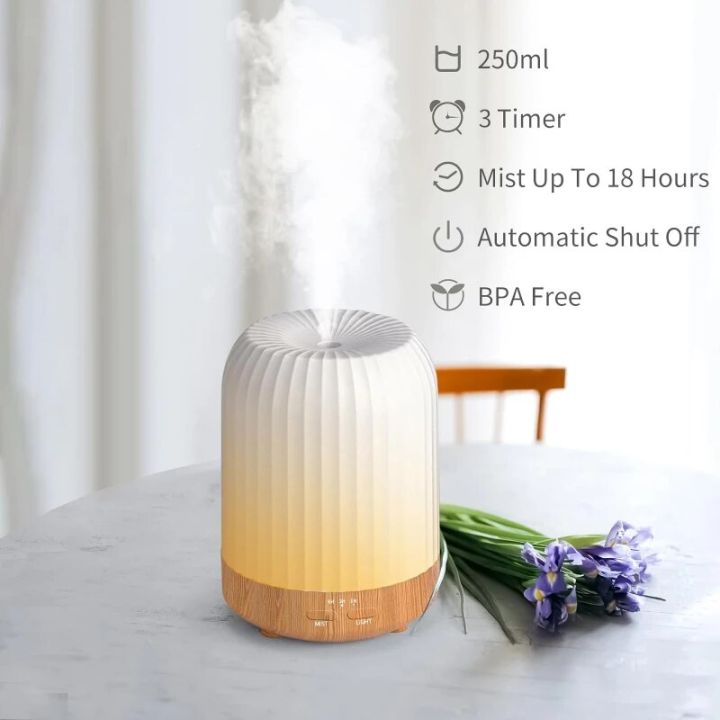 Essential Oil Diffuser for Bedroom Quiet Humidifiers for Home ...