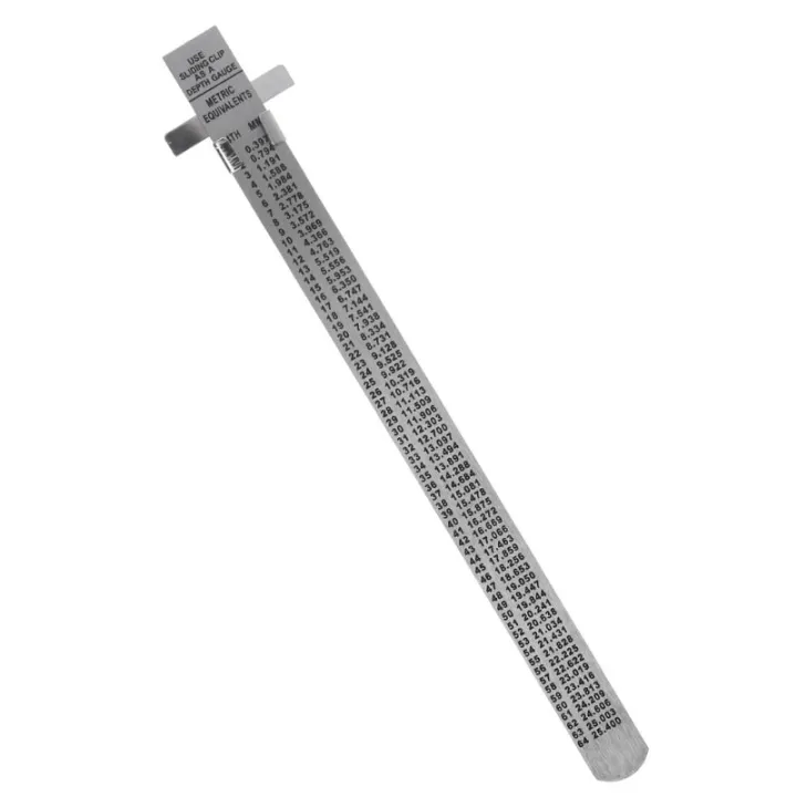 【InnovateWorld】6 Stainless Steel Pocket Rule Handy Ruler with inch 1/32 ...
