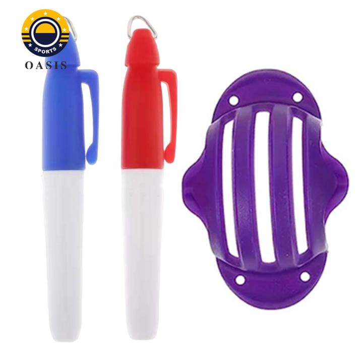 Oasis Golf Ball Marker Premium Golf Ball Line Marker Set Align Shots ...