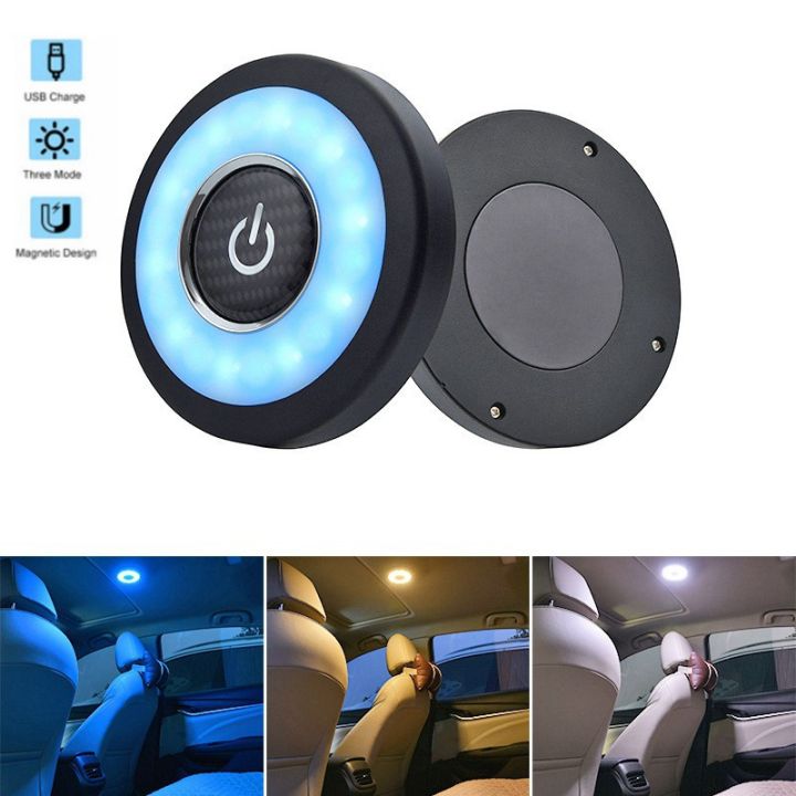 LED Night Light Reading Light Car interior touch type night LED light ...
