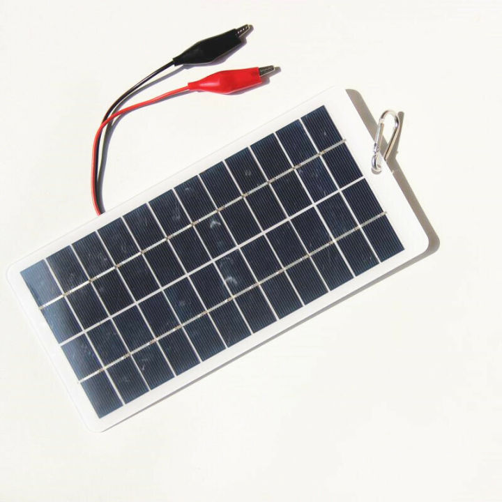 5V 12V 5W solar panel USB output for phone charging | Daraz.lk