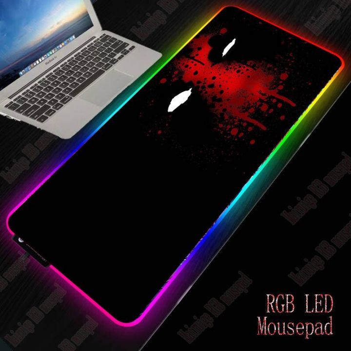 Mouse Led Mat Xgz Rgb Pad Pad Computer Keyboard Anime Mause Deadpool ...
