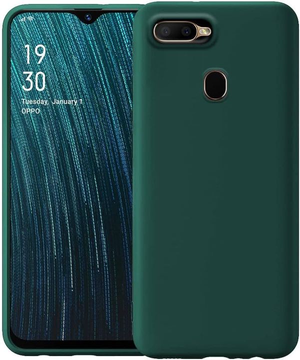Luxury Unique Liquid Silicone Case For Oppo A7 | Daraz.lk