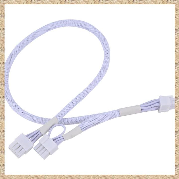 PCIE 8pin to Dual 6+2Pin Power Supply Cable PCI Express 8 Pin 1 to 2 ...