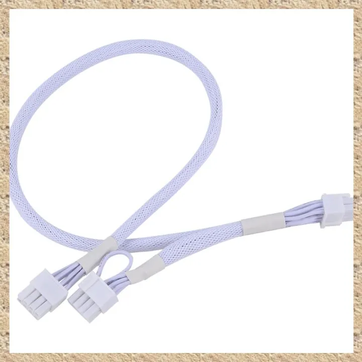 PCIE 8pin to Dual 6+2Pin Power Supply Cable PCI Express 8 Pin 1 to 2 ...