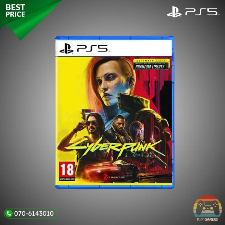 Cyberpunk PS5 Game | Cyberpunk 2077: Ultimate Edition - PlayStation 5 ...