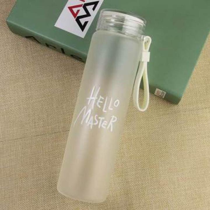 Handy Portable Glass water Bottle 480ml 4 Radiant Colours Glass water Bottle | Daraz.lk