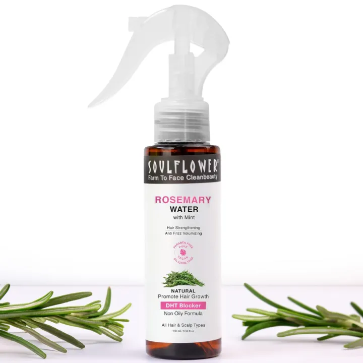 Soulflower Rosemary Water Spray for Hair Growth | Daraz.lk