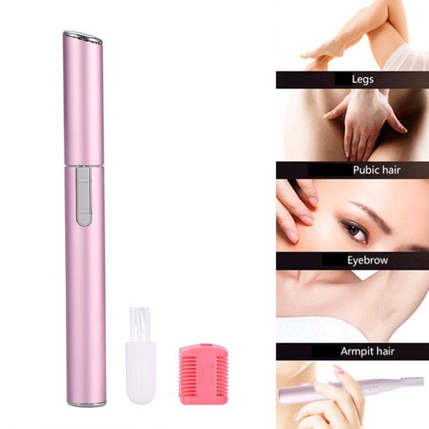 New Model Women's Pen Type Lady Trimmer Electric Eyebrow Face & Body ...