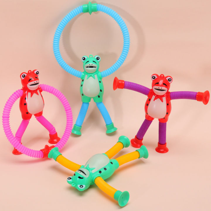 Stimulating Sensory Toy Led Glowing Frog Pipe Fidget Toy for Kids Teens ...