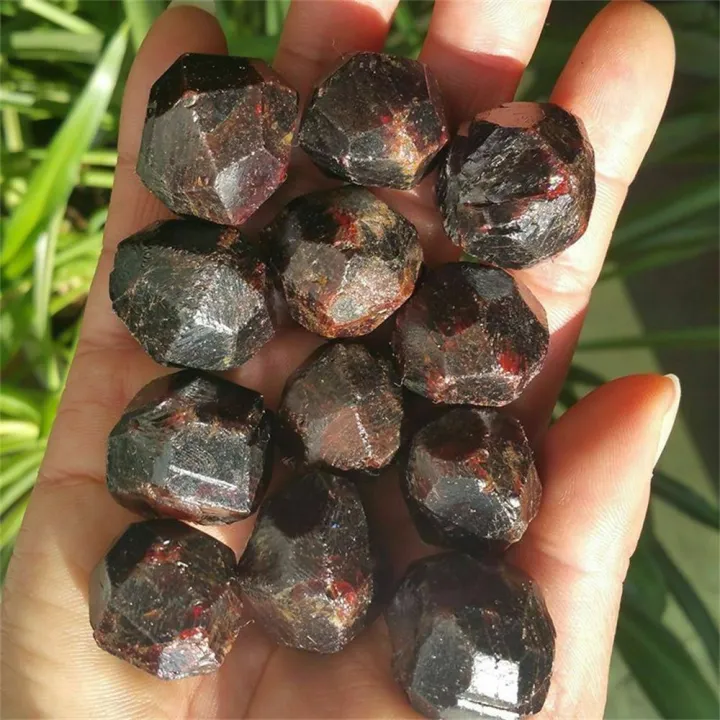 New specials 400g Red Garnet Ore Natural Original Healing Energy Stone ...
