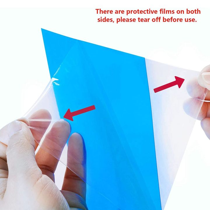 9Pcs Gel Light Filter Color Correction Colored Overlays Film for Film ...