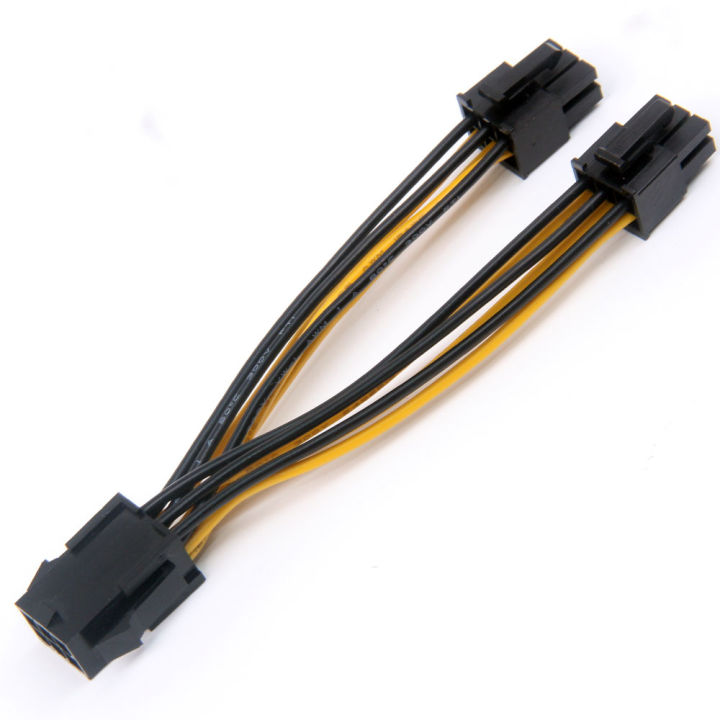 【VogueVenture】GPU 6-pin PCI Express to 2 x PCIe 6-pin motherboard ...