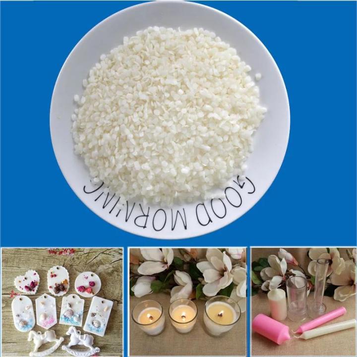 100g Candles DIY Organic White Beeswax Pellets Pure Bees Wax Pastilles ...