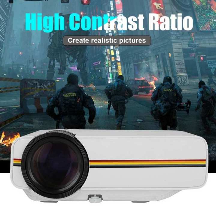 Home Theater Projector 1080P Projection High contrast Full HD projector ...