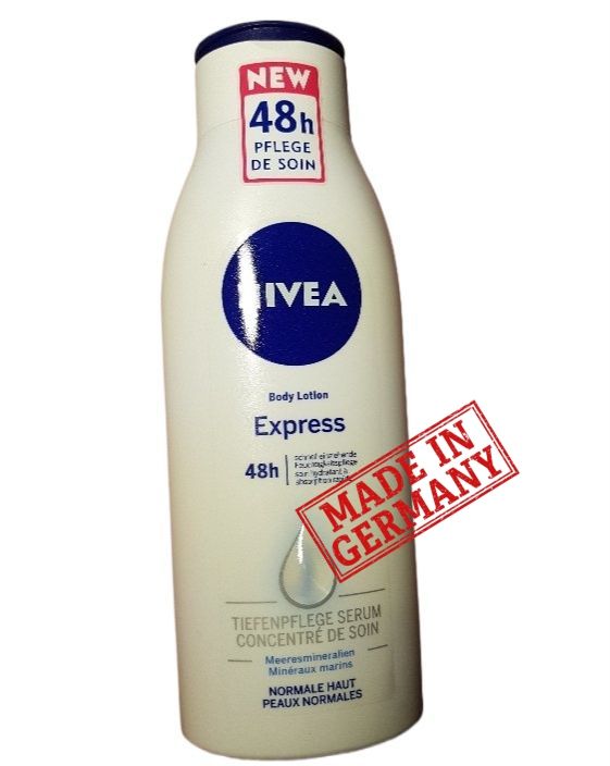 Original Nivea Express Pflege Body Lotion with Tiefenpflege Serum 400 ...
