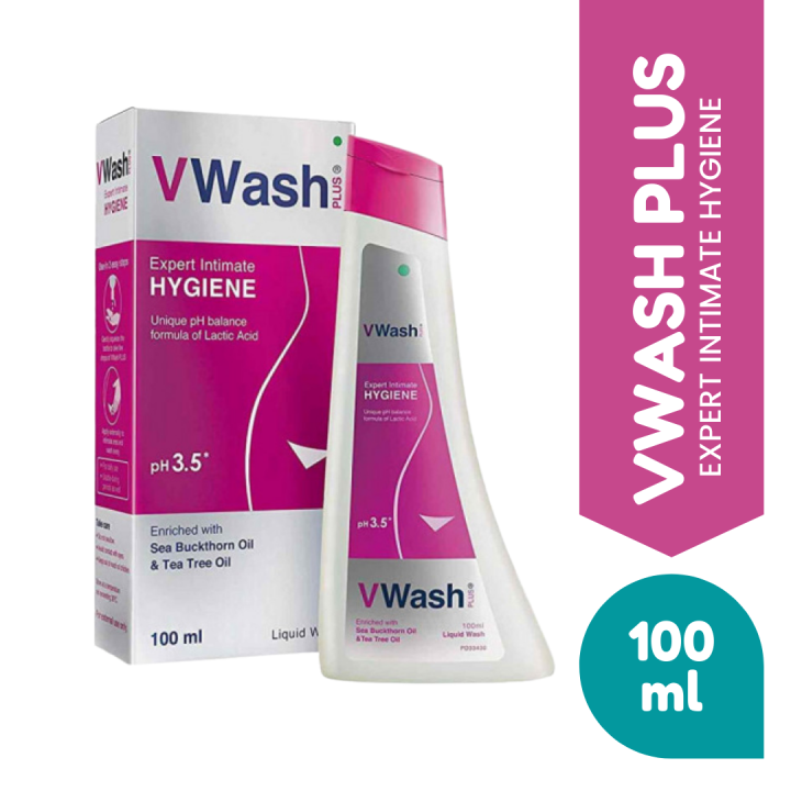 Vwash Plus Expert Intimate Hygiene Women's Hygiene Wash - 100ml | Daraz.lk