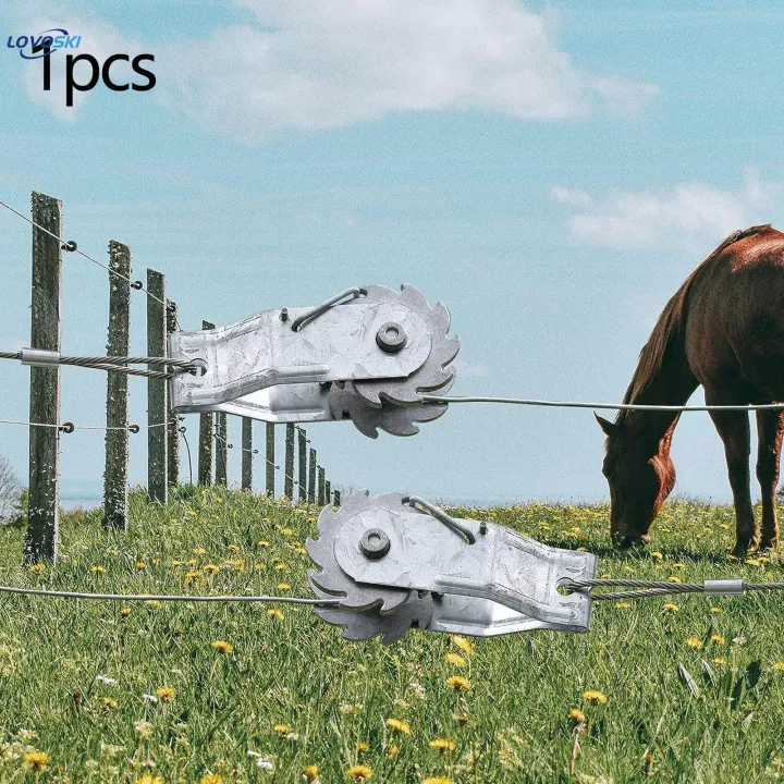 Electric Fence Strainer Sturdy with Compression Clip Fence Wire ...