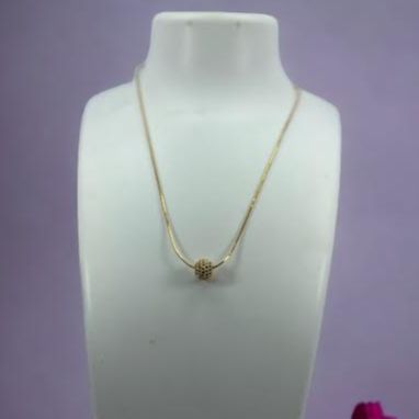 BOOM Gold Plated Guaranteed 1MM New Trend Stylish Box TV Chain 18 Inch ...