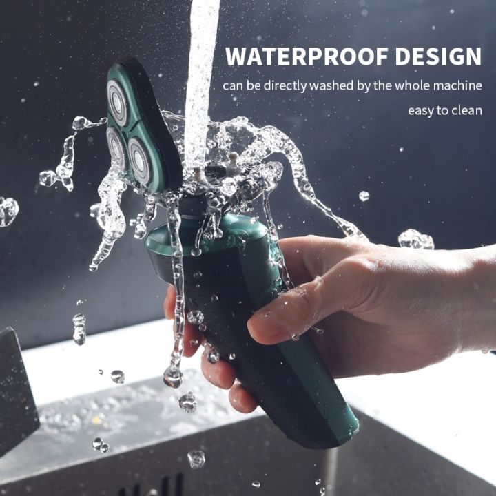 4 In 1 Smart Electric Shaver LCD Digital Display Three-head USB ...