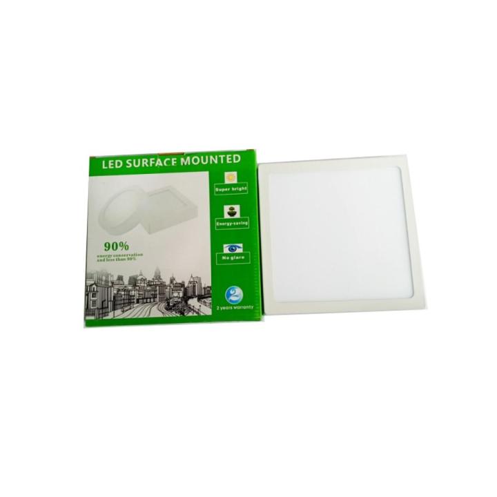 12W Square Square LED Panel Light Surface Mounted LED ceiling Slab ...