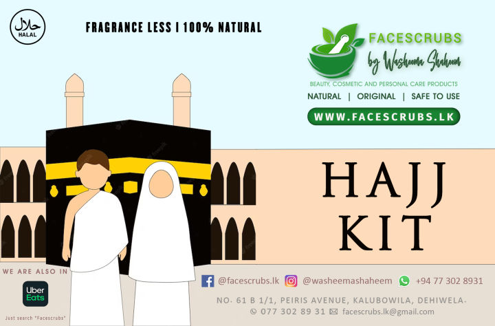 Hajj Kit – Complete Fragrance Free Personal Care Essentials for ...