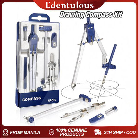 Shatterproof Math Sets For Engineering Drawing Compass Ruler Kit ...