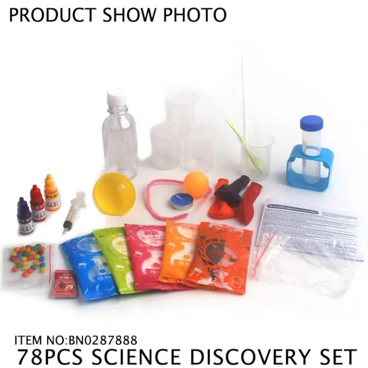78PCS Science Discovery Experiment Kit for Kids – STEM Educational DIY ...