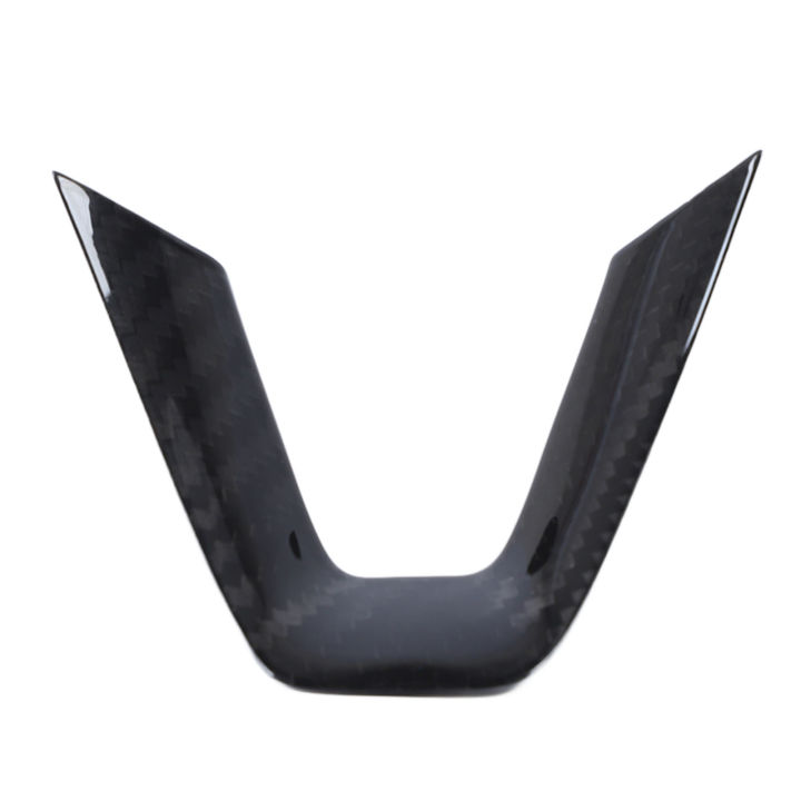 U Shaped Frame Trim Carbon Fiber UV Resistant Steering Wheel Lower ...